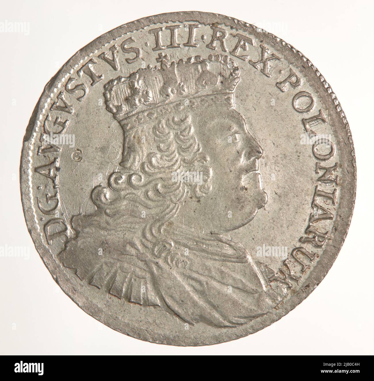 August III SAS (1733 1763), Crown Ort Efraimka, Leipzig; 1756 Mennica ...