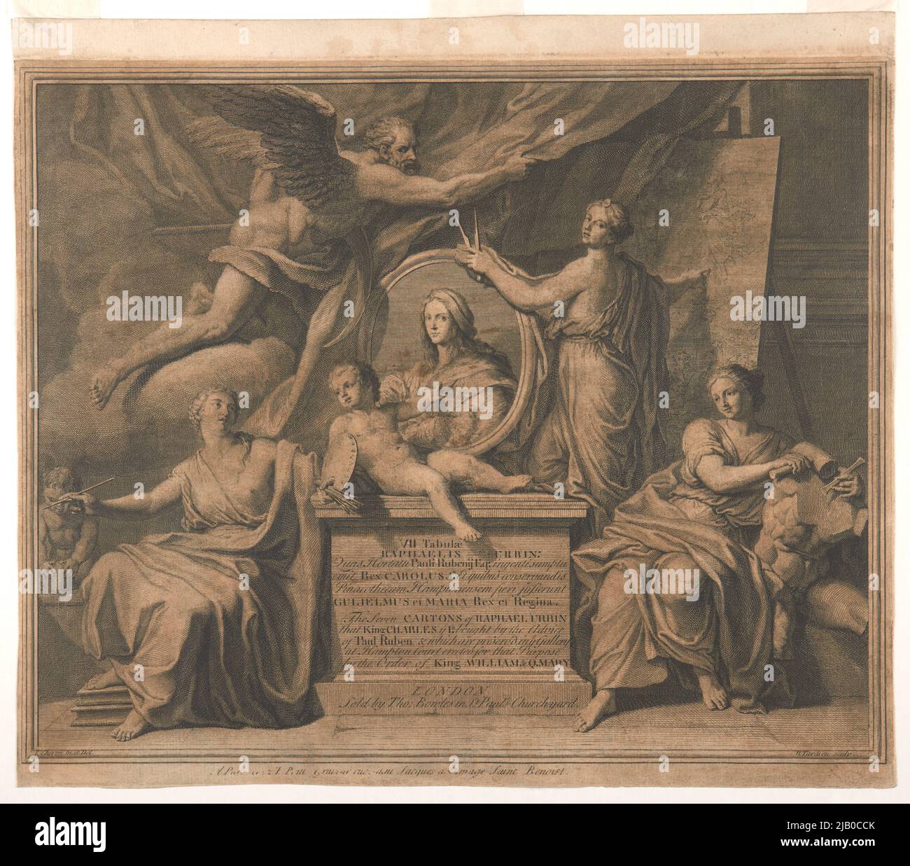 Seven Rafael Cartons / 7 tables Raphael Urbini The title page of the ...
