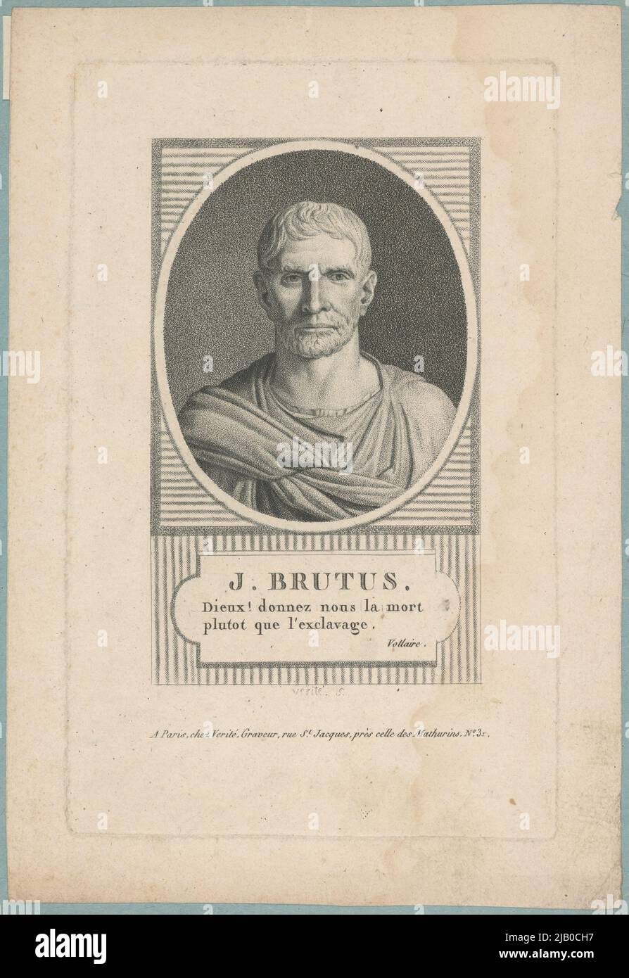 Juniusz Brutus (Lucius Junius Brutus, d. 509 BC Silva Arsia) Roman ...