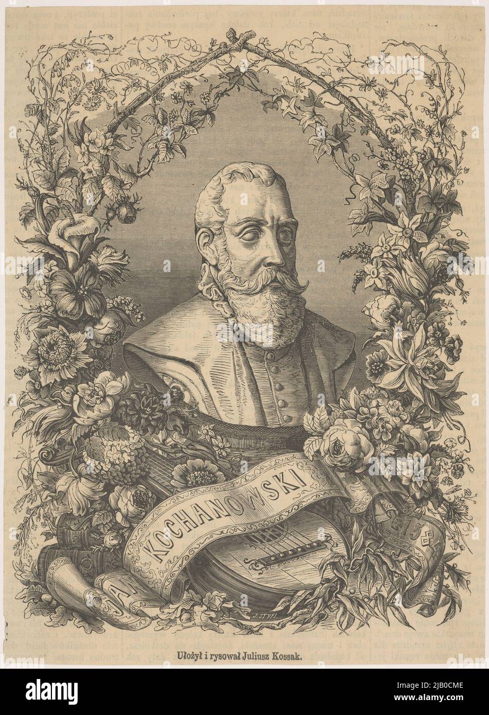 Jan Kochanowski (1530 Sycina 1584 Lublin) poet of the Renaissance era ...