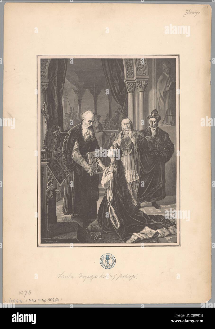 The oath of queen jadwiga hi-res stock photography and images - Alamy