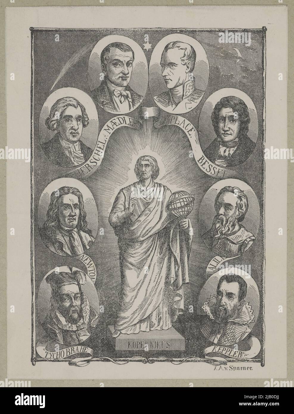 Copernicus [monument to Nicholas Copernicus] Spamer, A. von (18 .. 18 ...