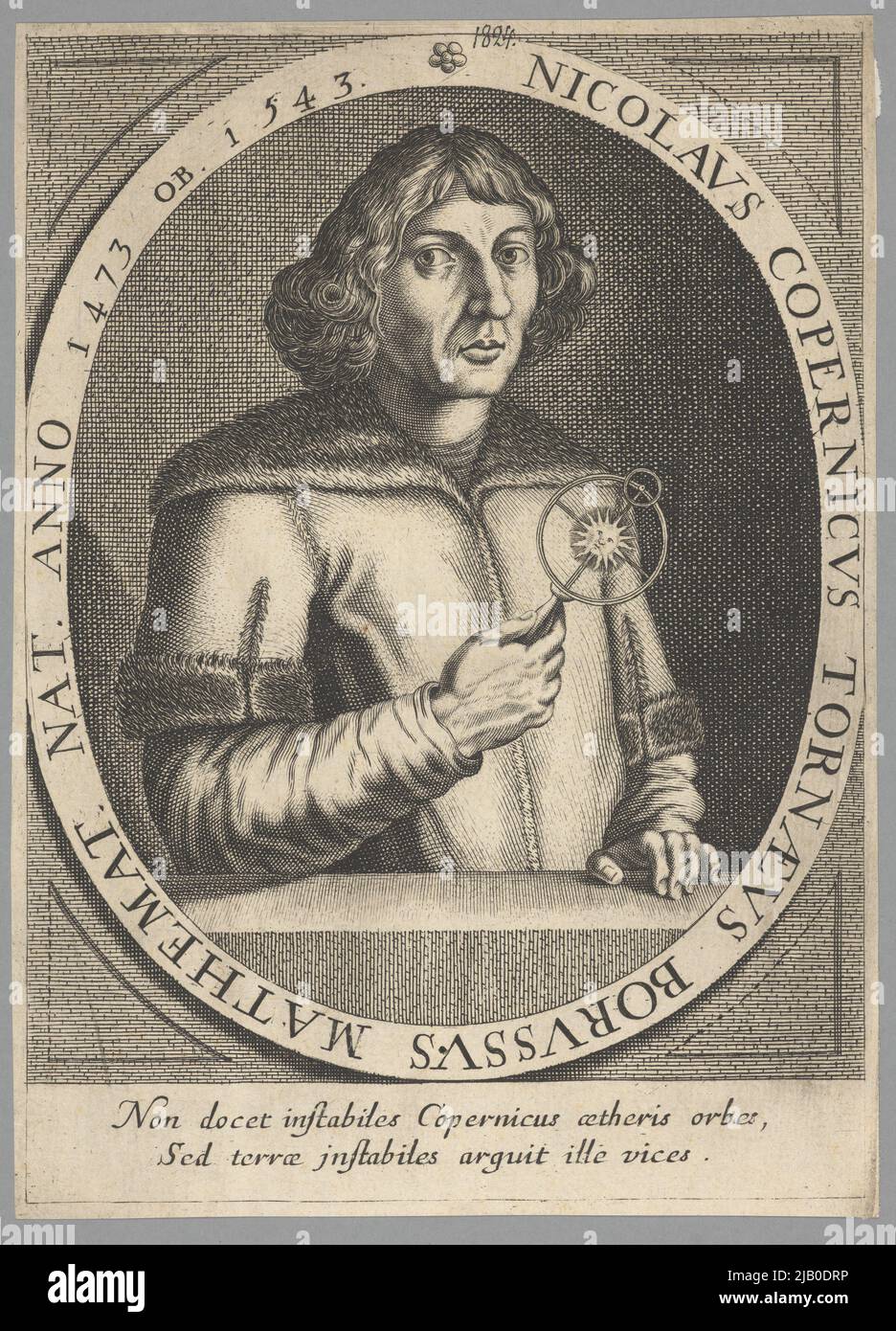 Nicholas Copernicus Tournaeus Borusus Mathemat. () [Nicolaus Copernicus ...