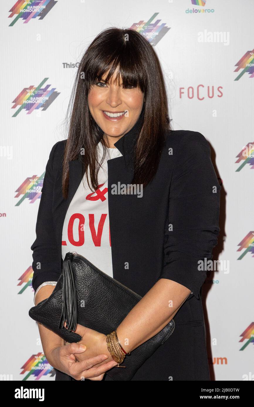 London, UK. 01st June, 2022. Anna Richardson attends the Rainbow Honours at 8 Northumberland ...