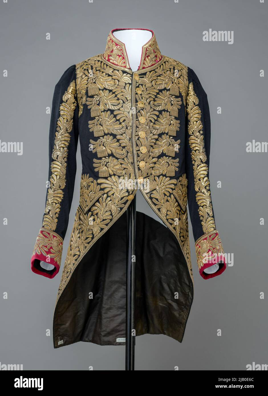 The uniformed tailcoat of the great chamberlain of the royal court ...