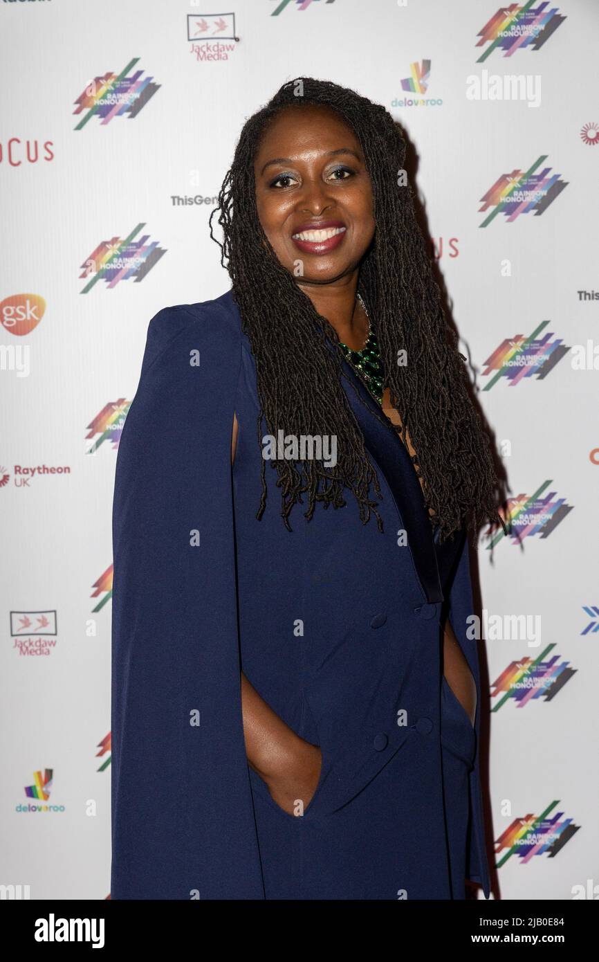 London, UK. 01st June, 2022. Dawn Butler attends the Rainbow Honours at ...