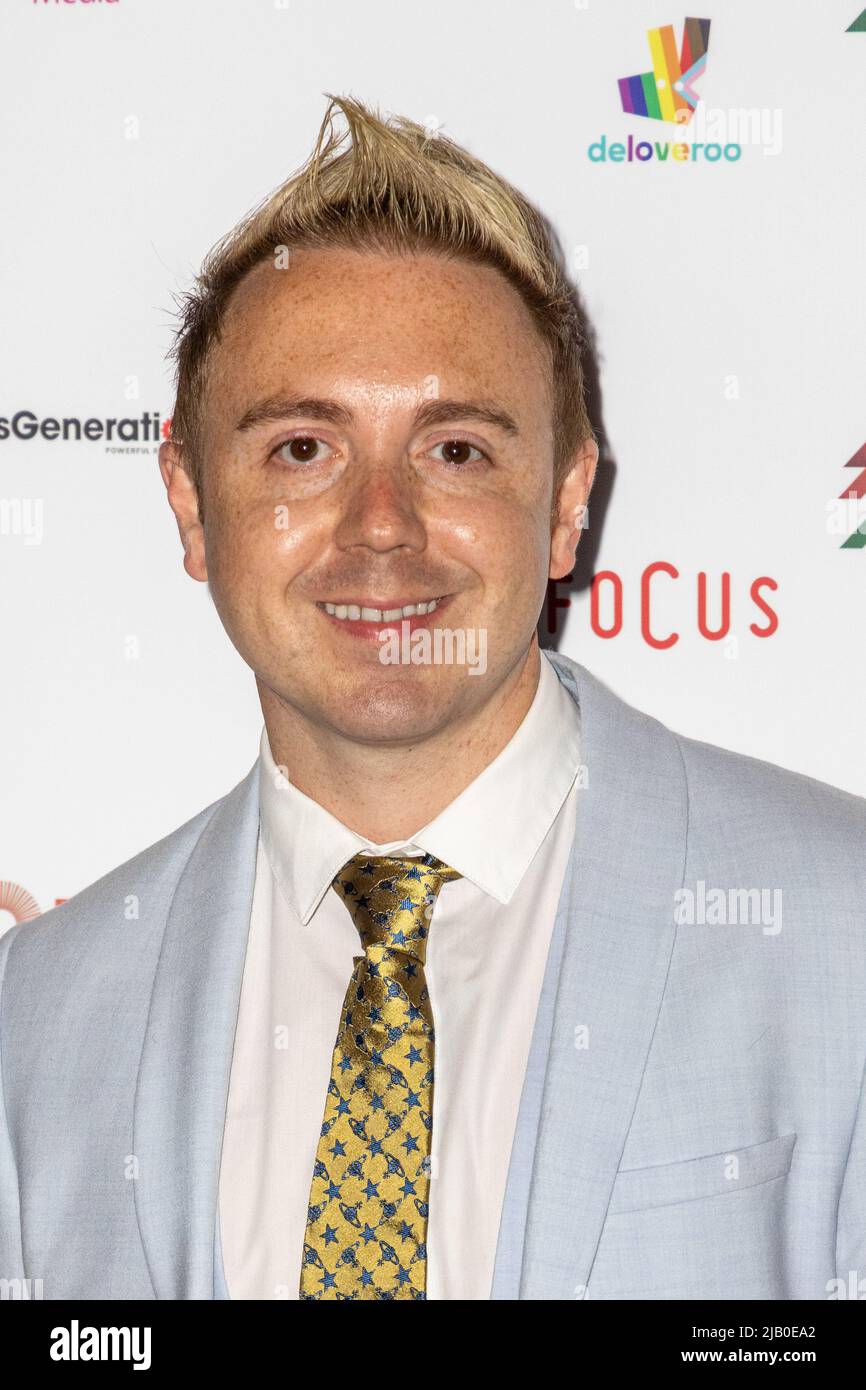 John Galea attends the Rainbow Honours at 8 Northumberland Avenue in London. (Photo by Phil ...