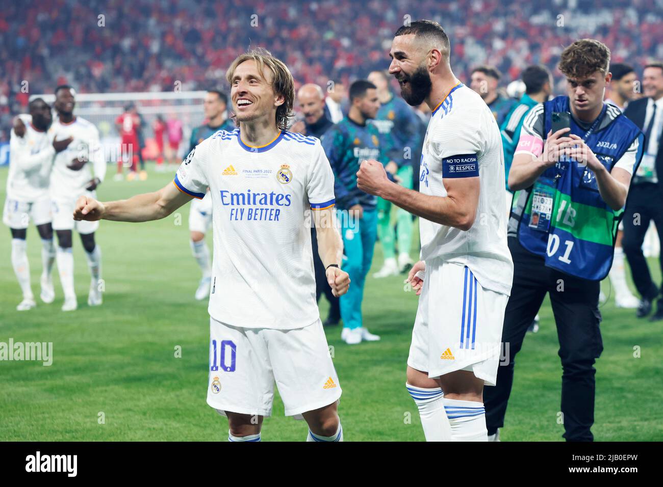 Karim benzema luka modric hi-res stock photography and images - Alamy
