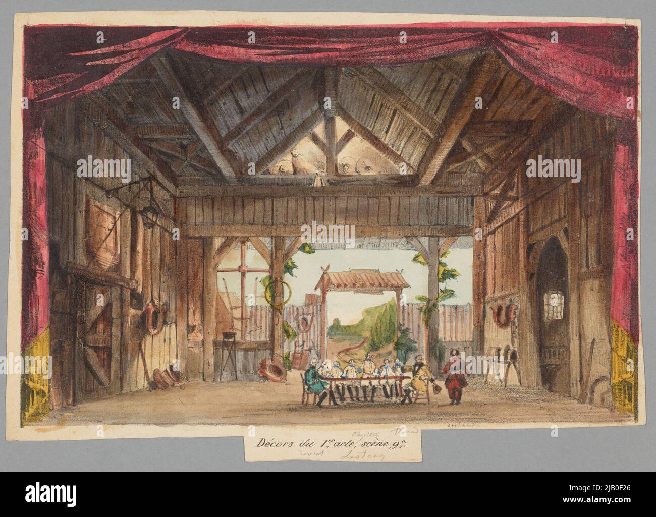 Vintage theater production hi-res stock photography and images - Alamy