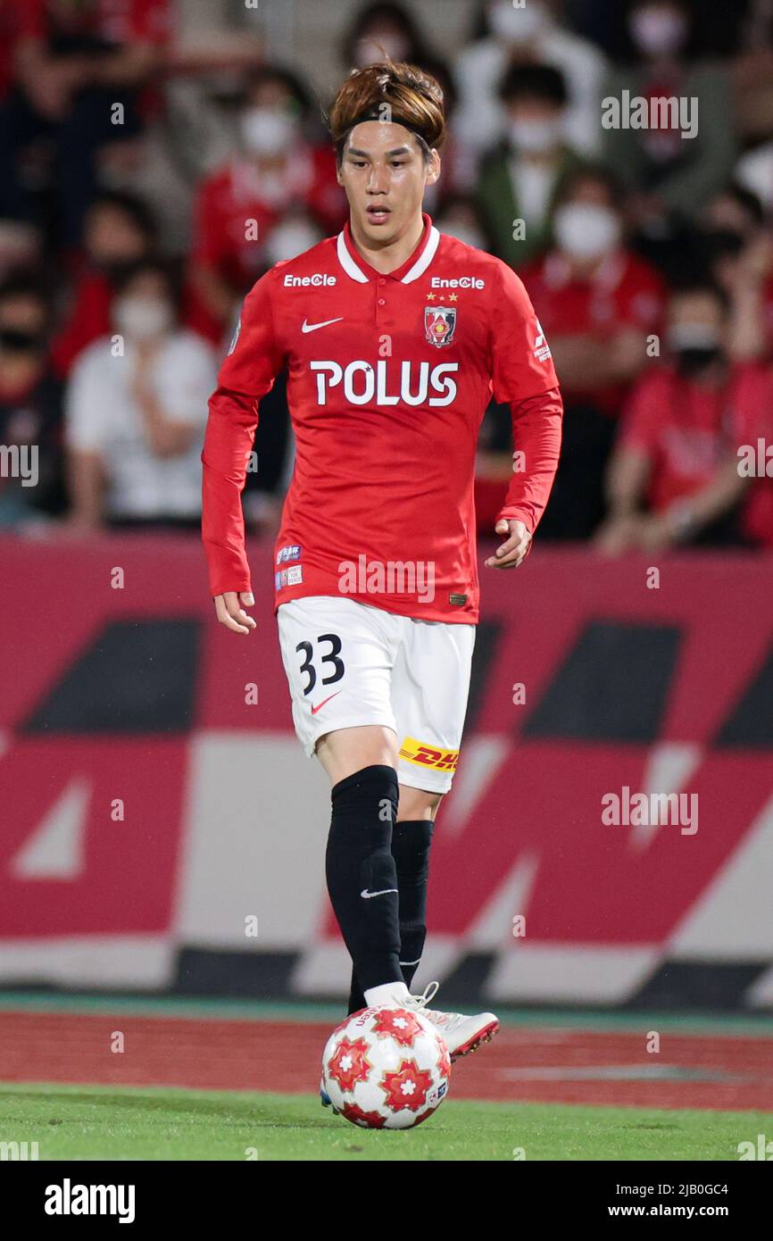 Saitama, Japan. 1st June, 2022. Ataru Esaka (Reds) Football/Soccer ...
