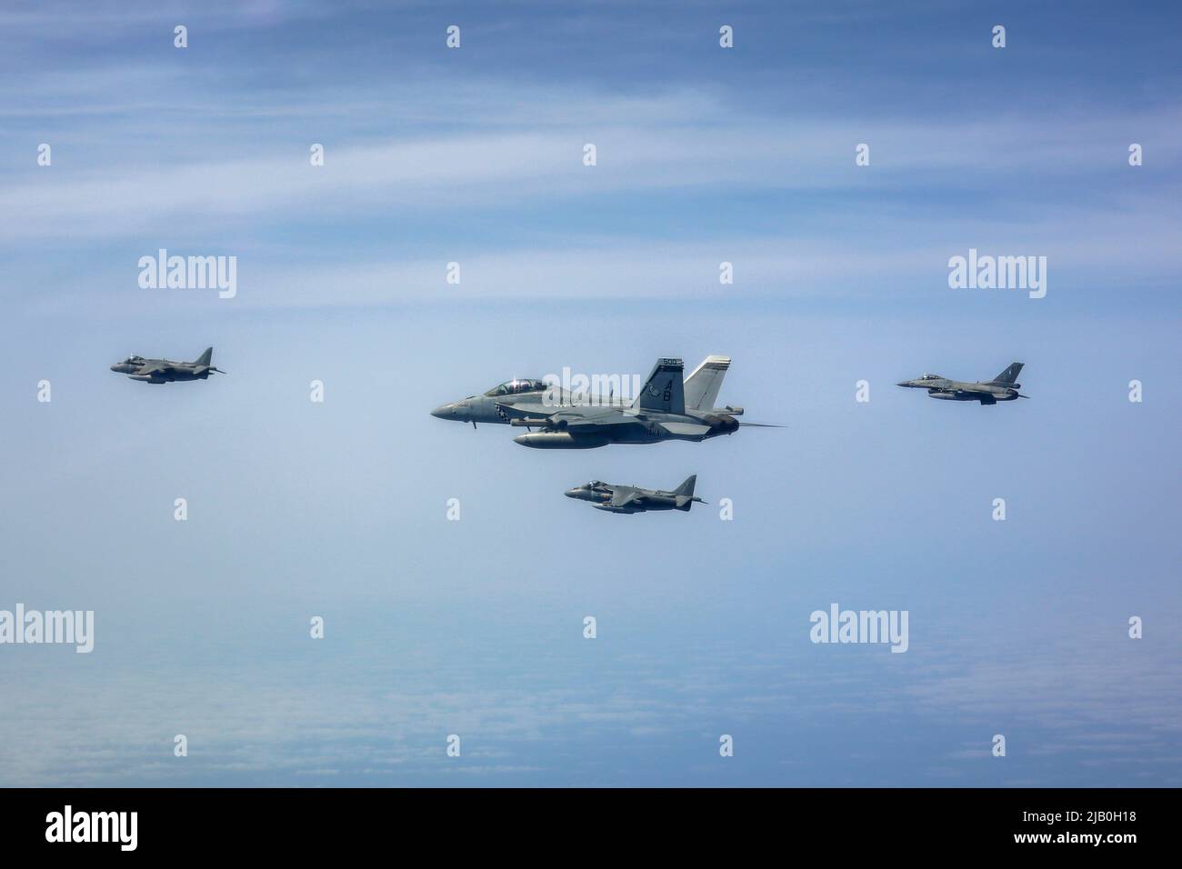 220523-N-NO874-1005 IONIAN SEA (May 23, 2022) An EA-18G Growler ...
