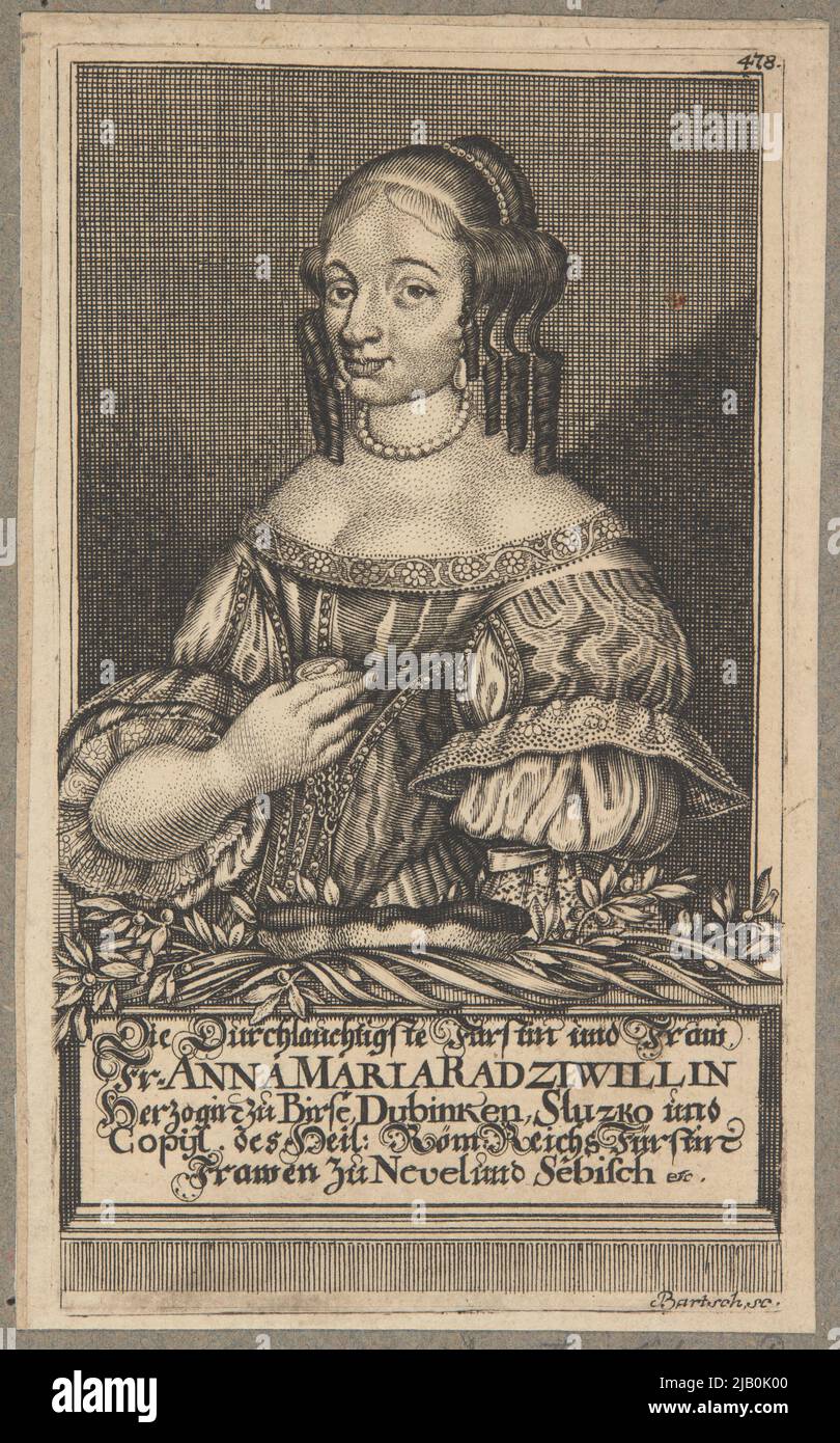Anna Maria Radziwiłłówna (1640 Janusz 1667 Konigsberg) of the Trumpest ...