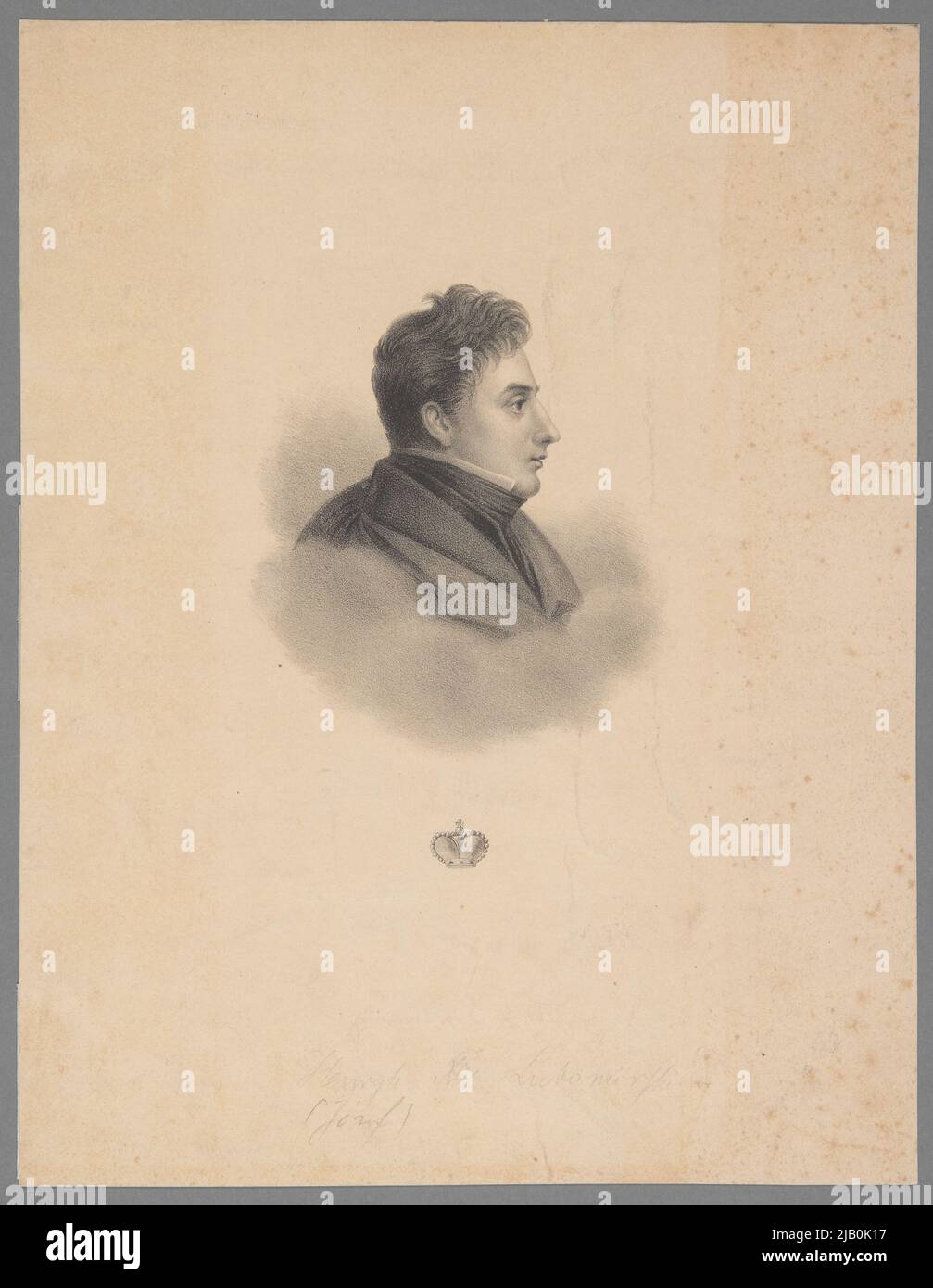 Edward Kazimierz Lubomirski (nickname: Kalisz citizen, 1796 Dubno 1823 ...