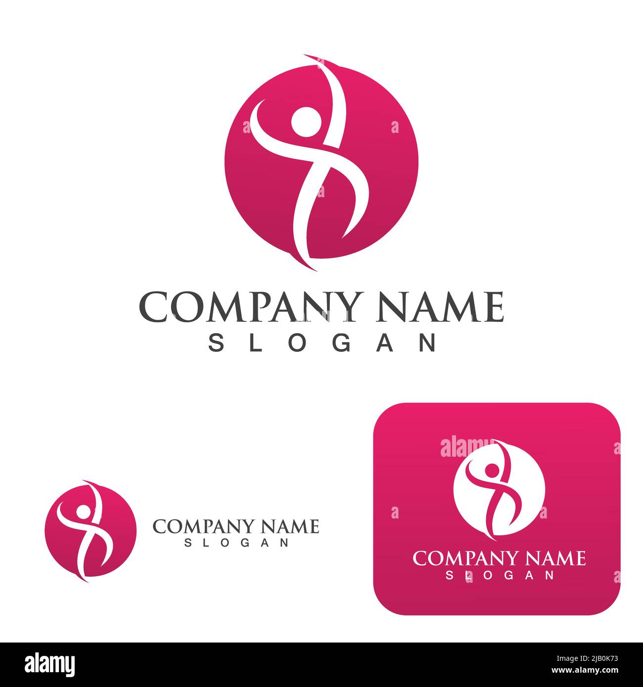 Healthy Life Logo template vector icon Stock Vector Image & Art - Alamy