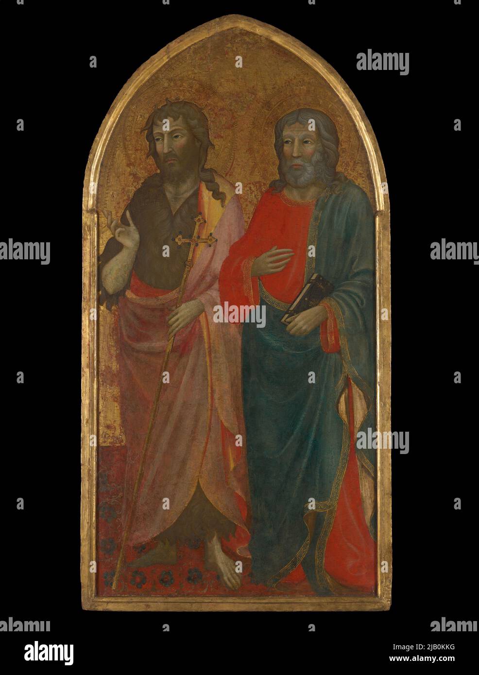 Saints John the Baptist and Matthew – Wing of a Triptych Master of 1416 ...