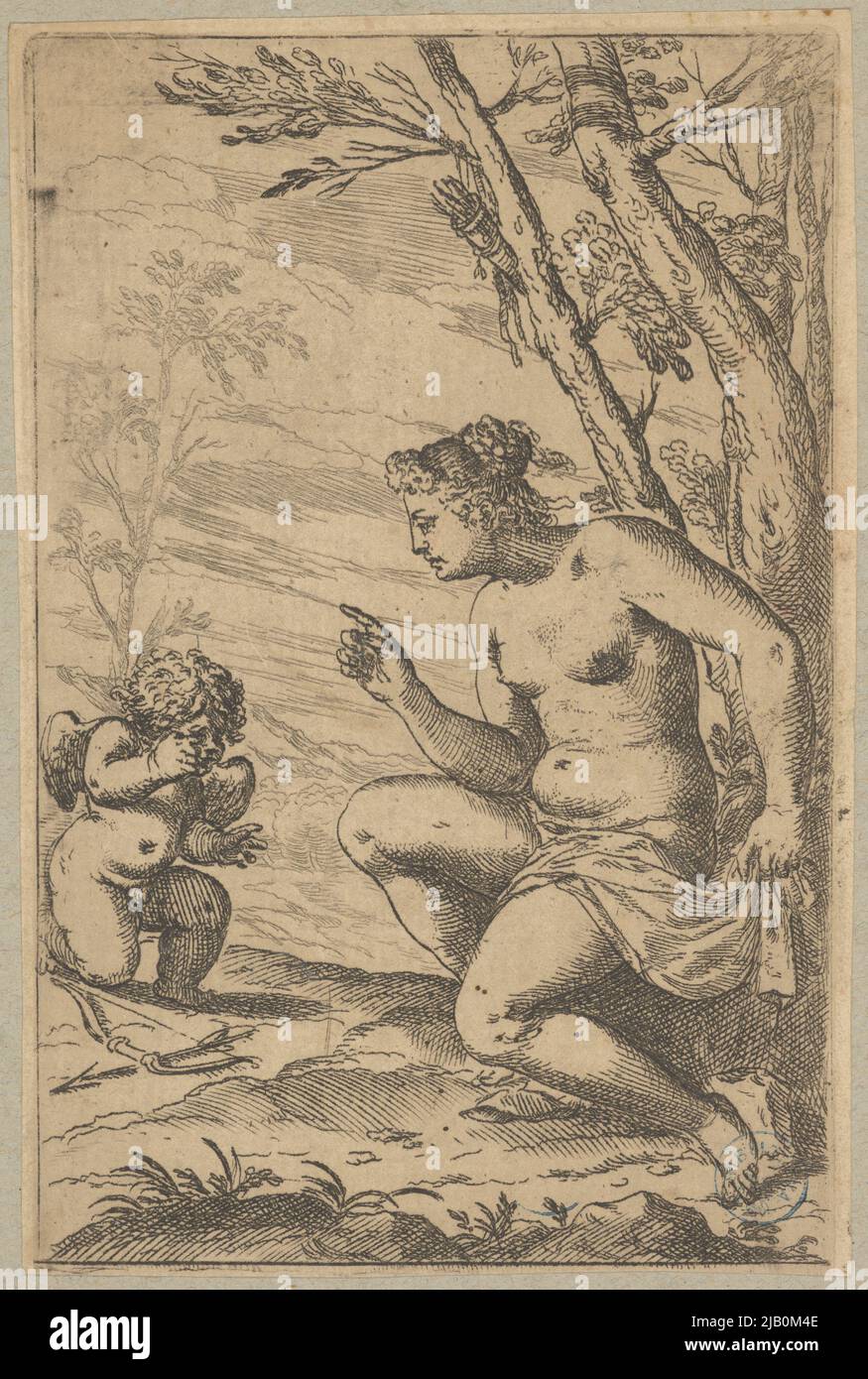 A woman in a dwarf unknown Stock Photo - Alamy