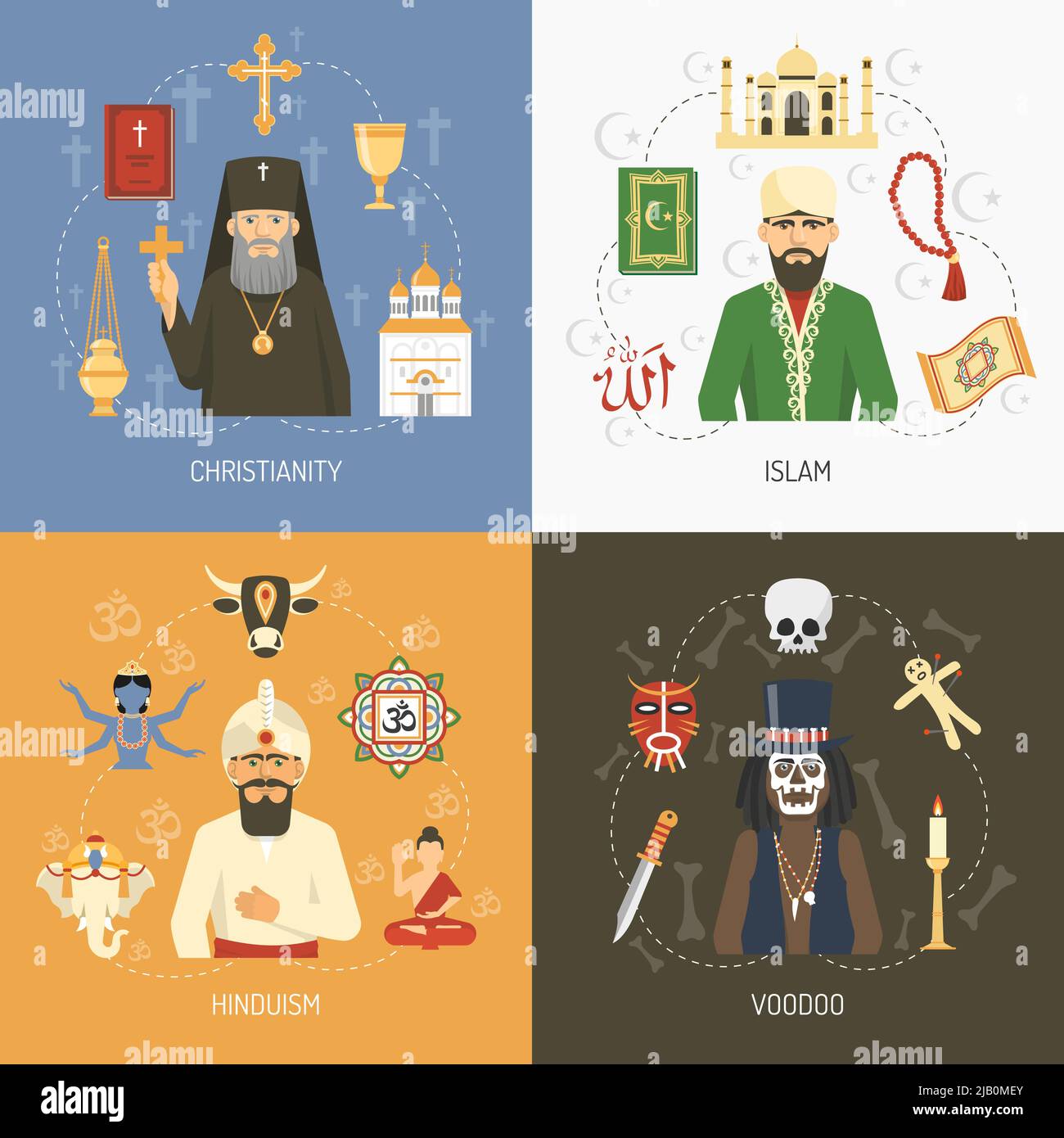 Christianity practice Stock Vector Images - Alamy