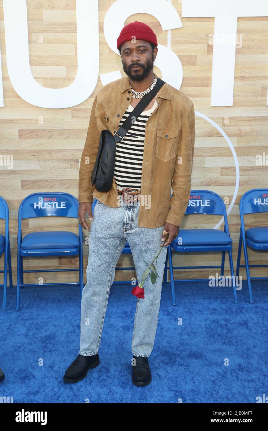 Los Angeles, Ca. 1st June, 2022. LaKeith Stanfield at the Netflix World ...