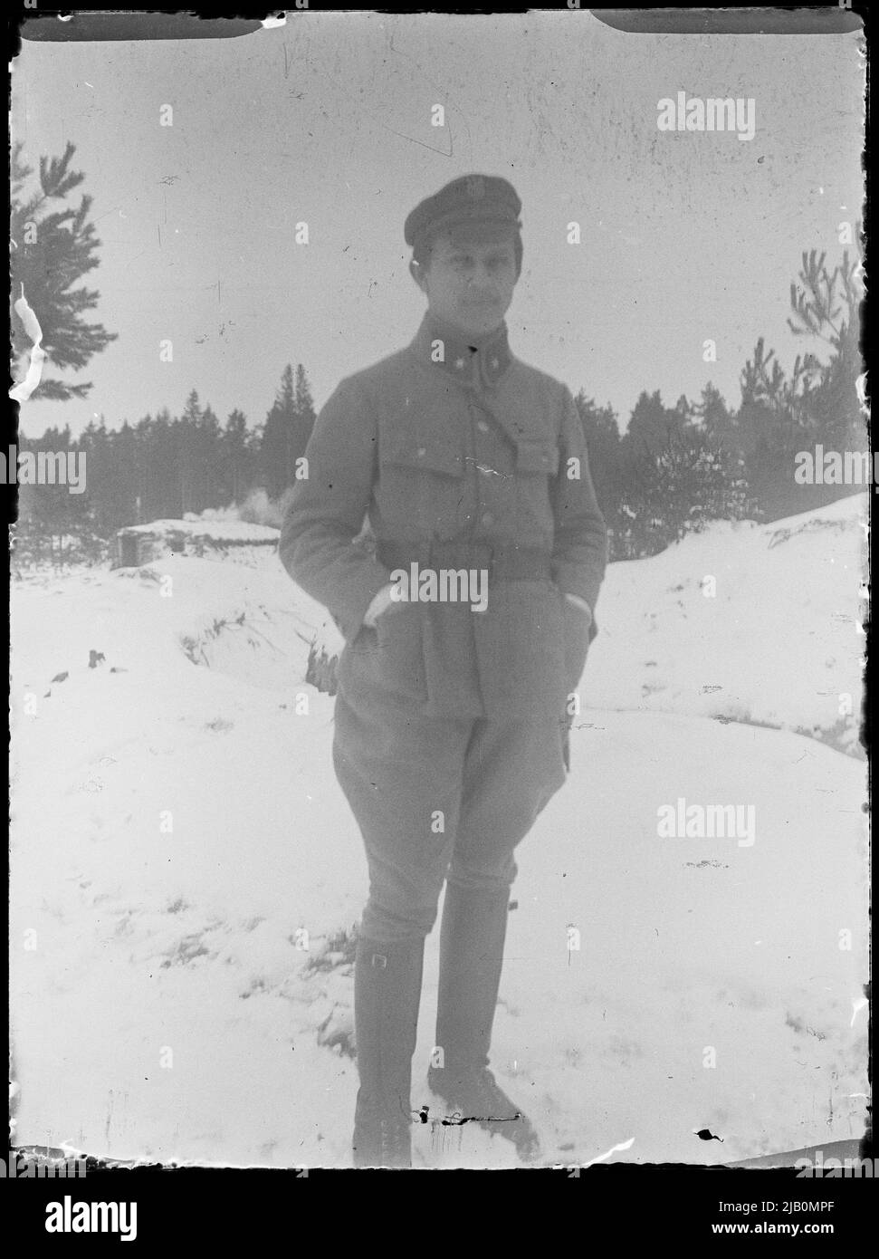 Stefan Ćwiertniak lieutenant of the 3rd Infantry Regiment of the 2nd ...