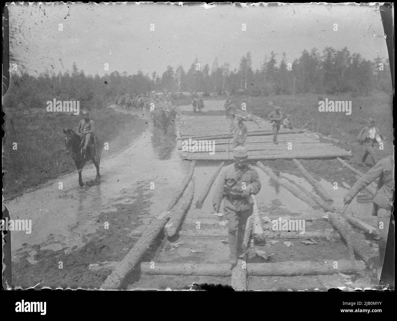 2nd Uhlans Regiment of the Second Brigade of the Polish Legions on the ...
