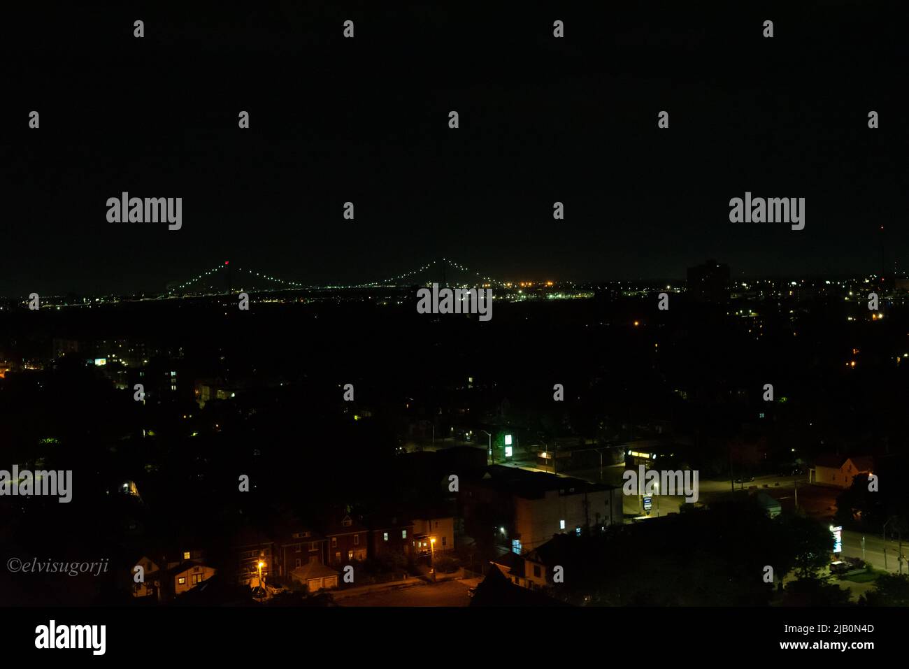 Windsor skyline at night hi-res stock photography and images - Alamy