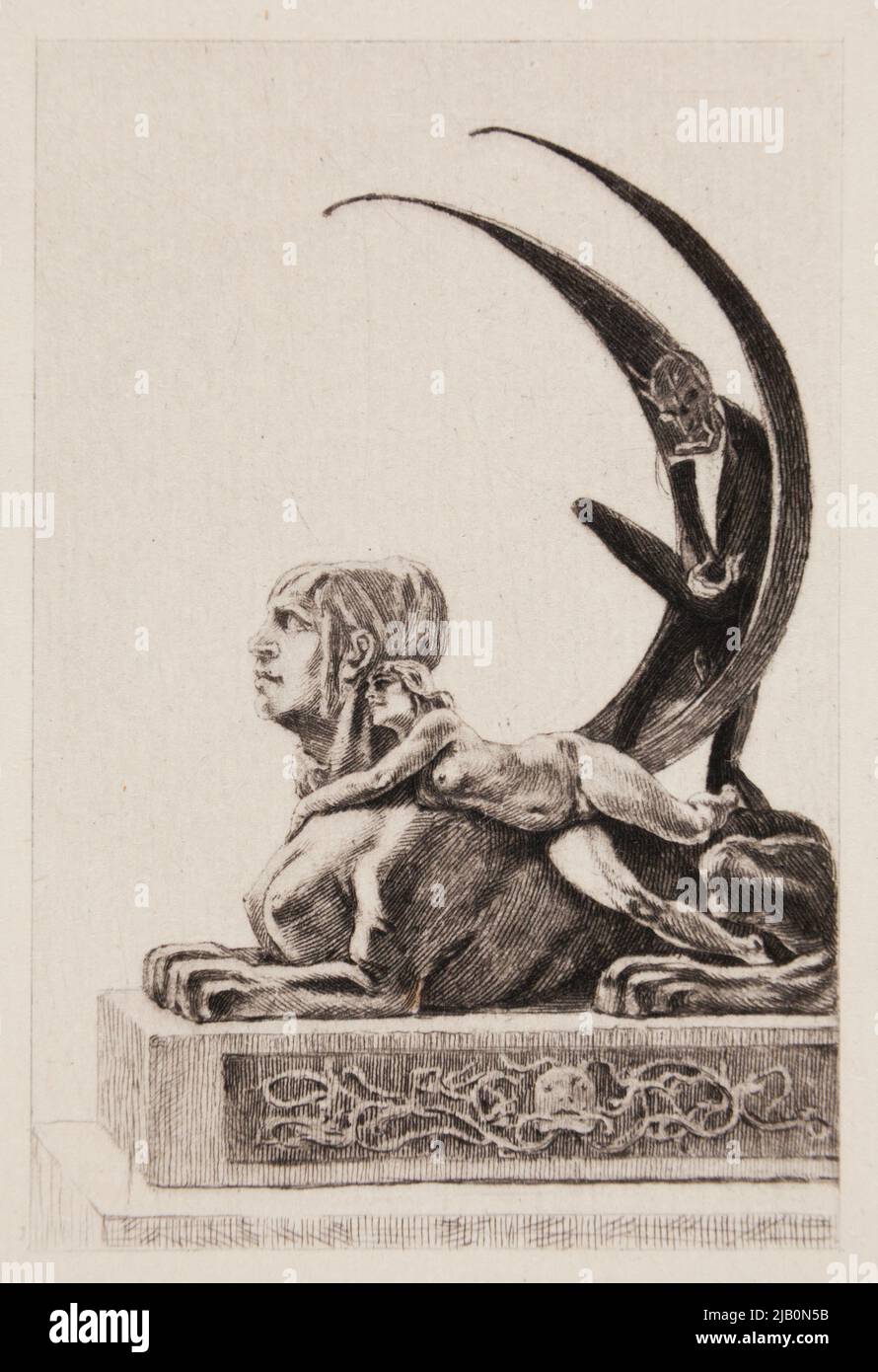 The sphinx / sfinks frontispis do: Jules Barbey d'Aurevilly, the ...