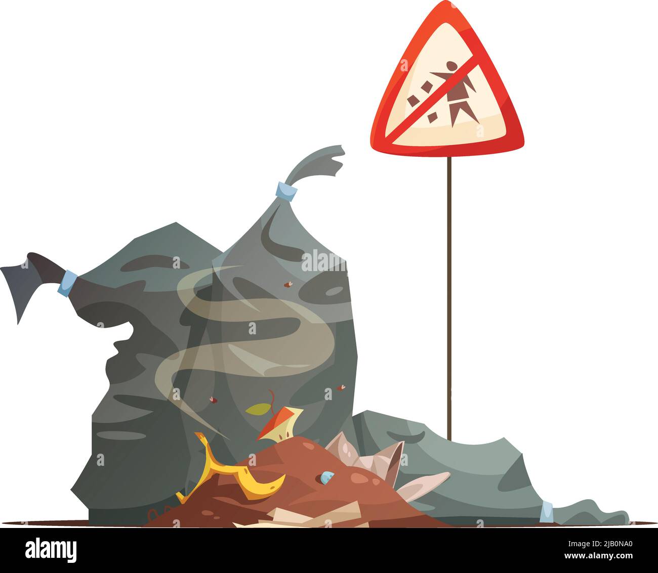 Improper disposal Stock Vector Images - Alamy