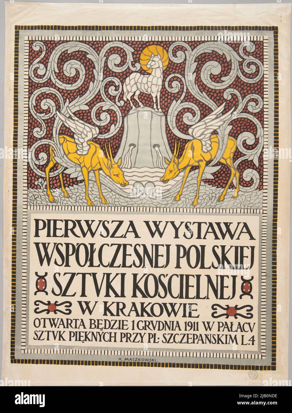 The first exhibition of contemporary Polish church art. Maszkowski ...