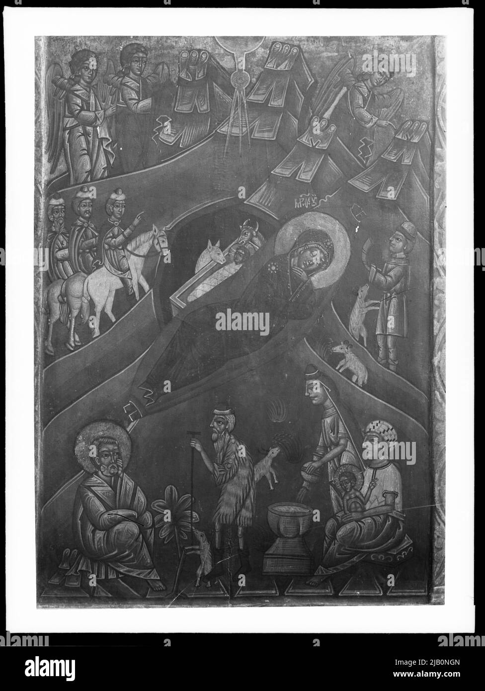 16th century religious icon Black and White Stock Photos & Images - Alamy