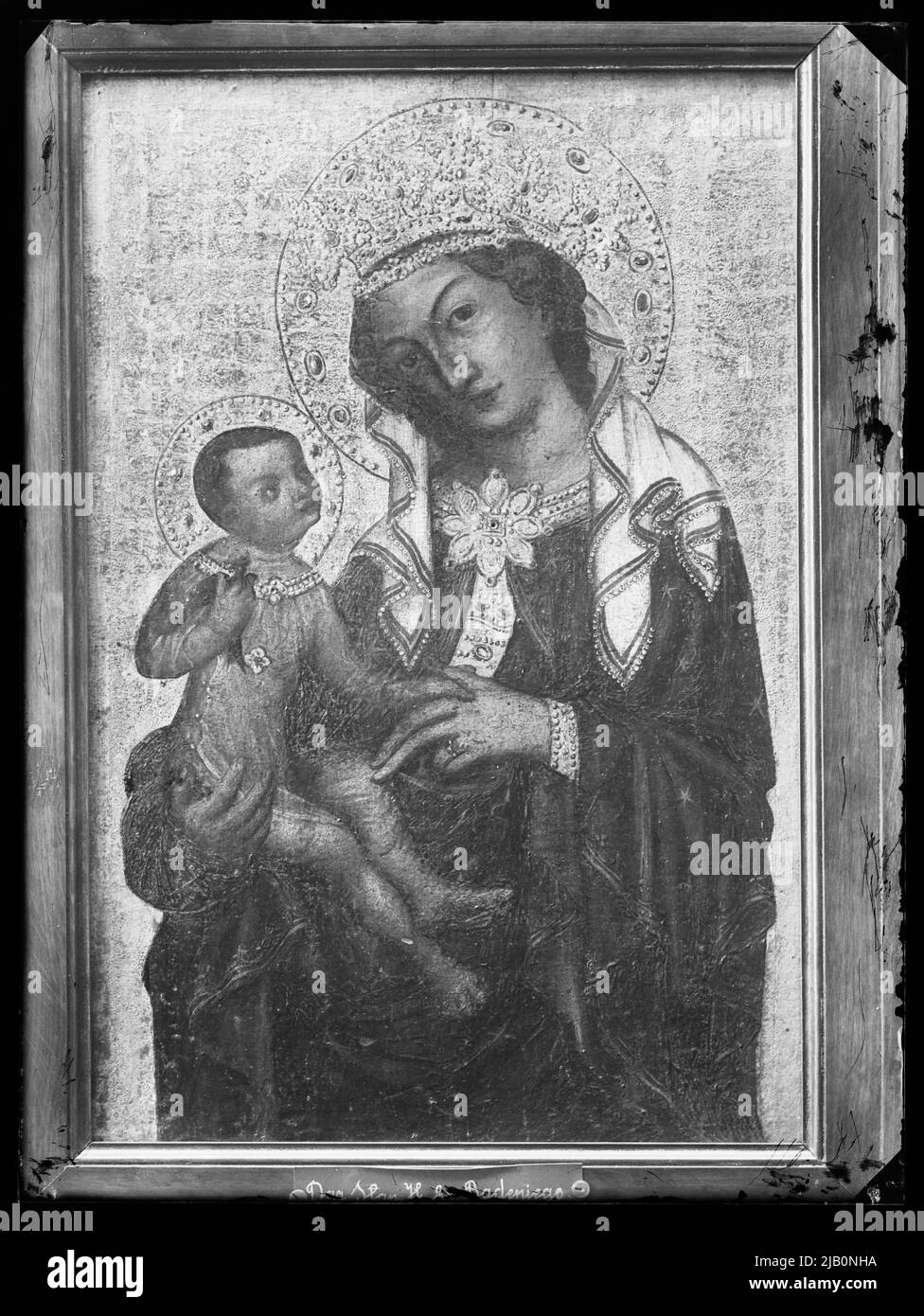 Photography of the image of the Mother of God with the Child Copy of ...