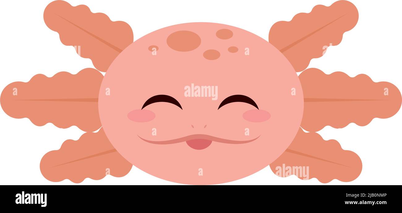 axolotl head icon Stock Vector Image & Art - Alamy
