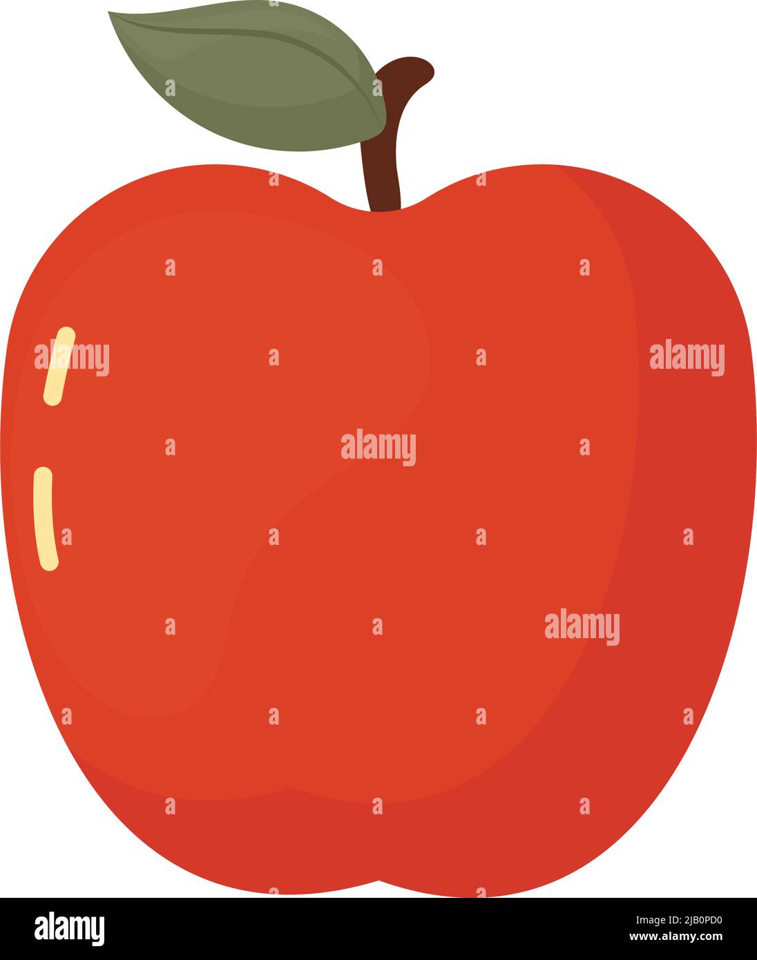 red apple icon Stock Vector Image & Art - Alamy