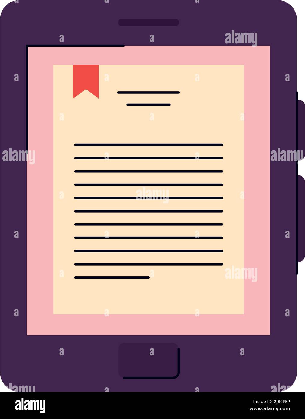 electronic book icon Stock Vector Image & Art - Alamy