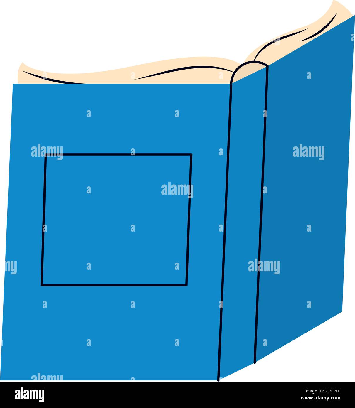 blue book icon Stock Vector Image & Art - Alamy