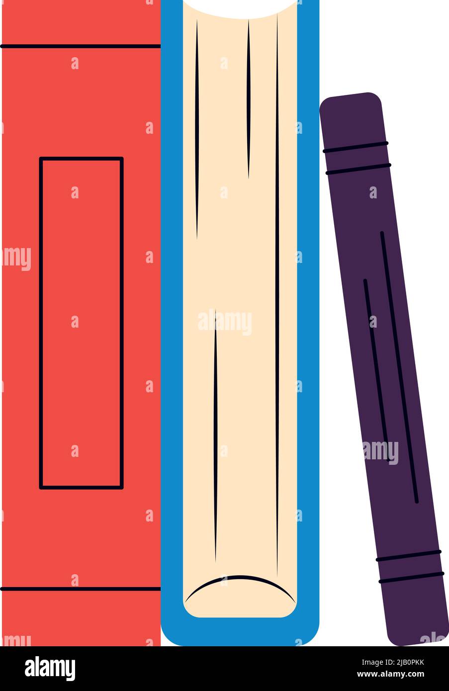 colorful books icon Stock Vector Image & Art - Alamy