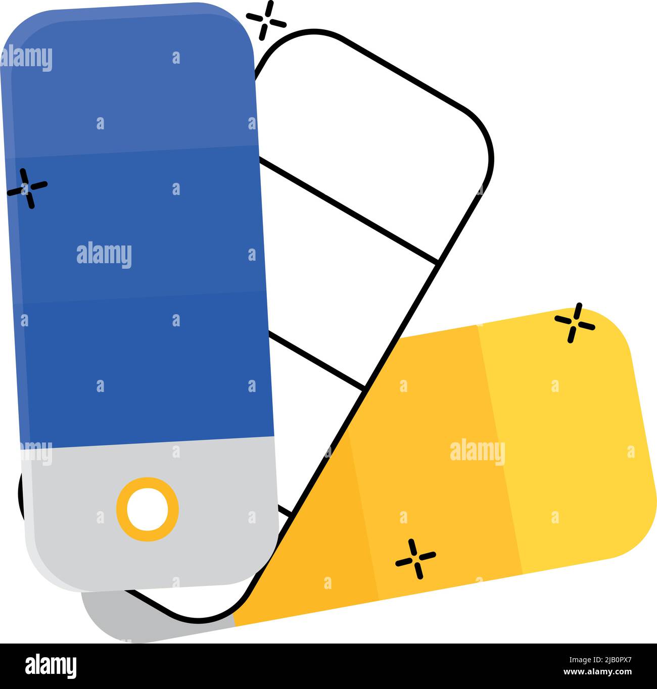 color palette guide Stock Vector Image & Art - Alamy