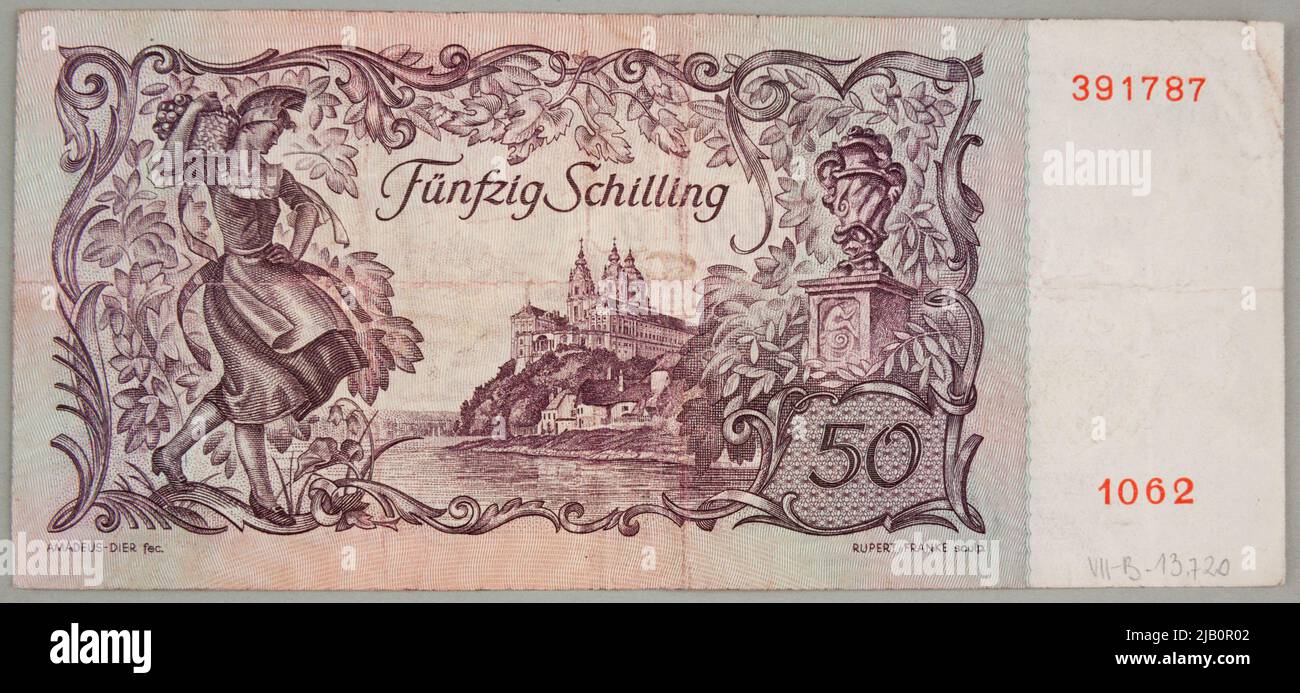 50 schilling banknote hi-res stock photography and images - Alamy