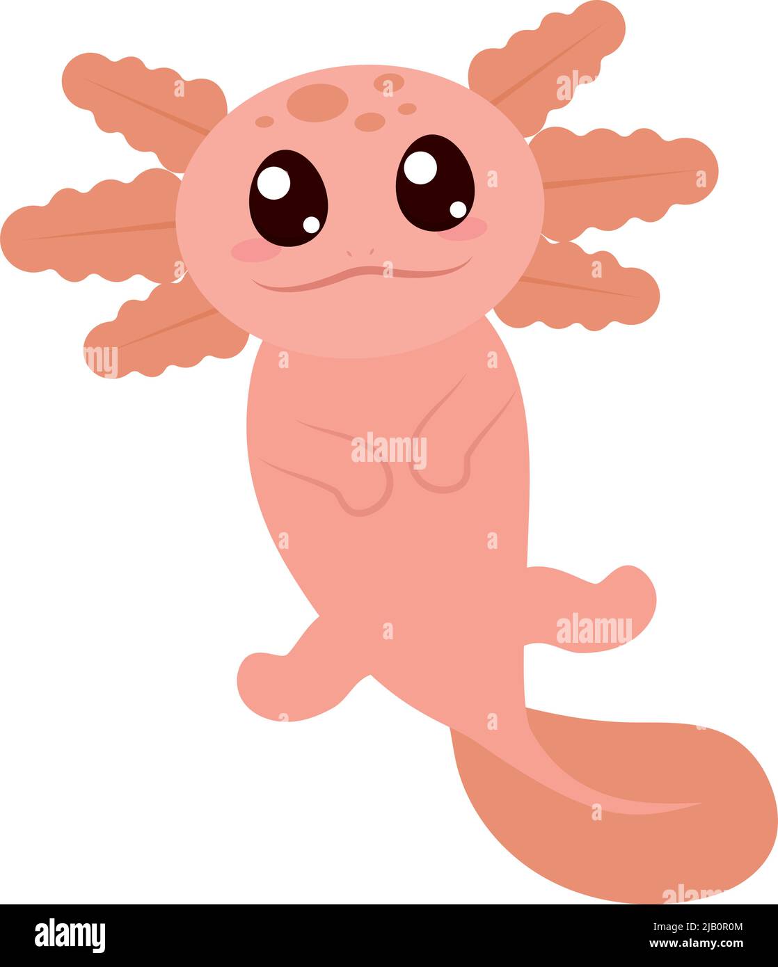 cute axolotl icon Stock Vector Image & Art - Alamy