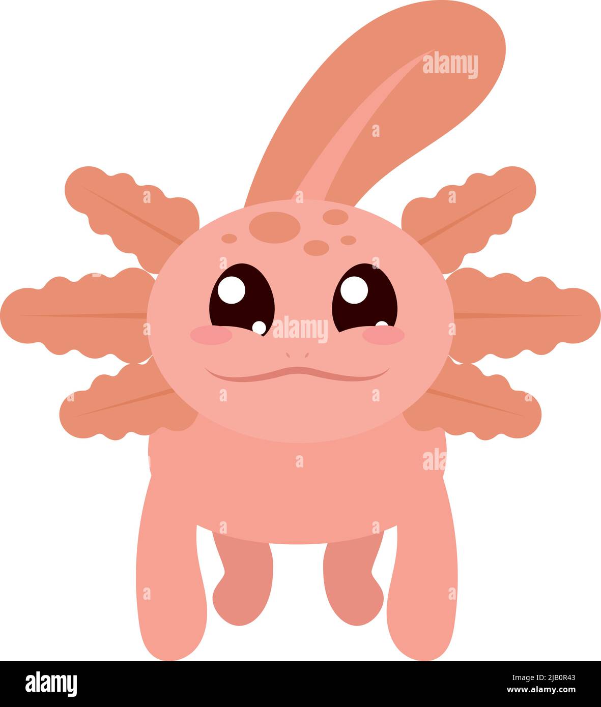 cartoon axolotl design Stock Vector Image & Art - Alamy