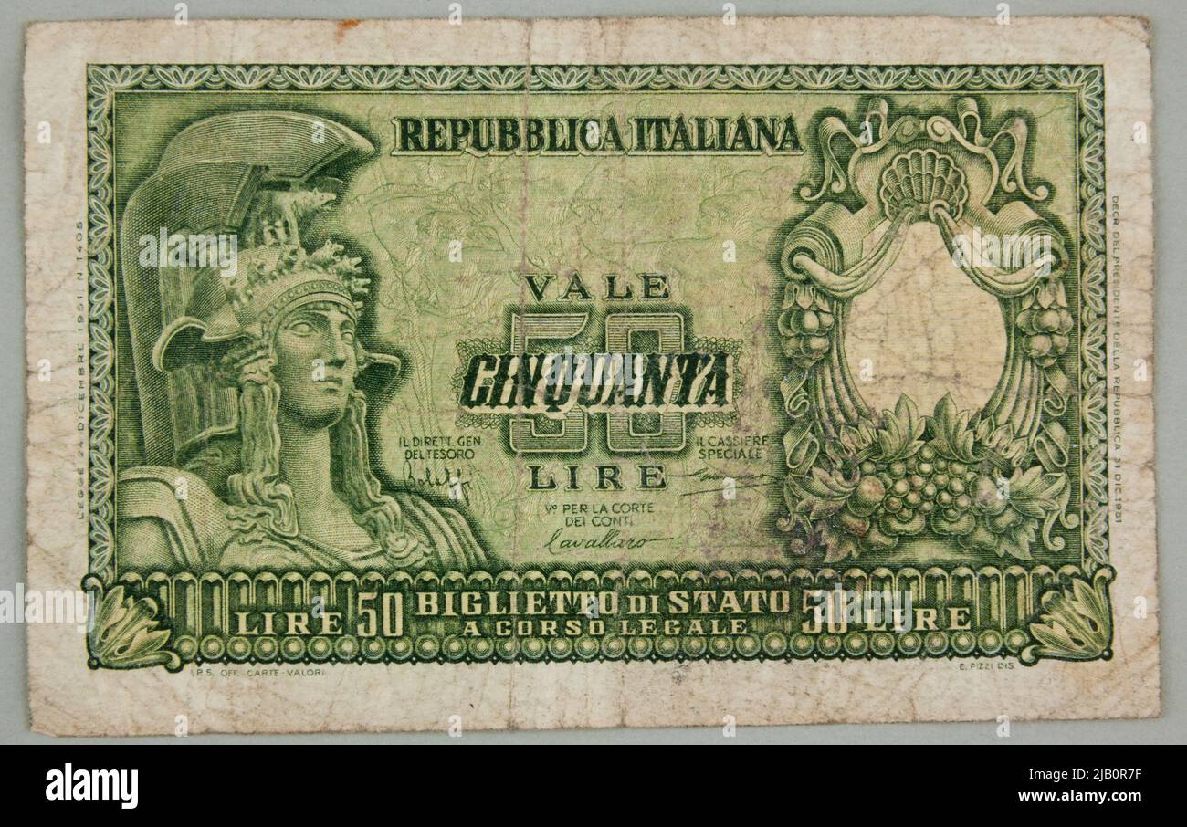 50 lire hi-res stock photography and images - Alamy