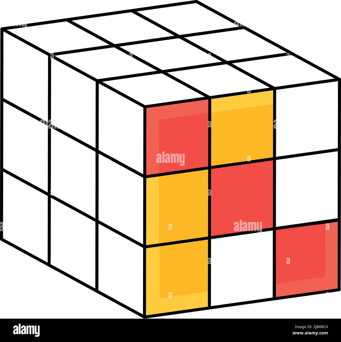 rubik cube icon Stock Vector Image & Art - Alamy