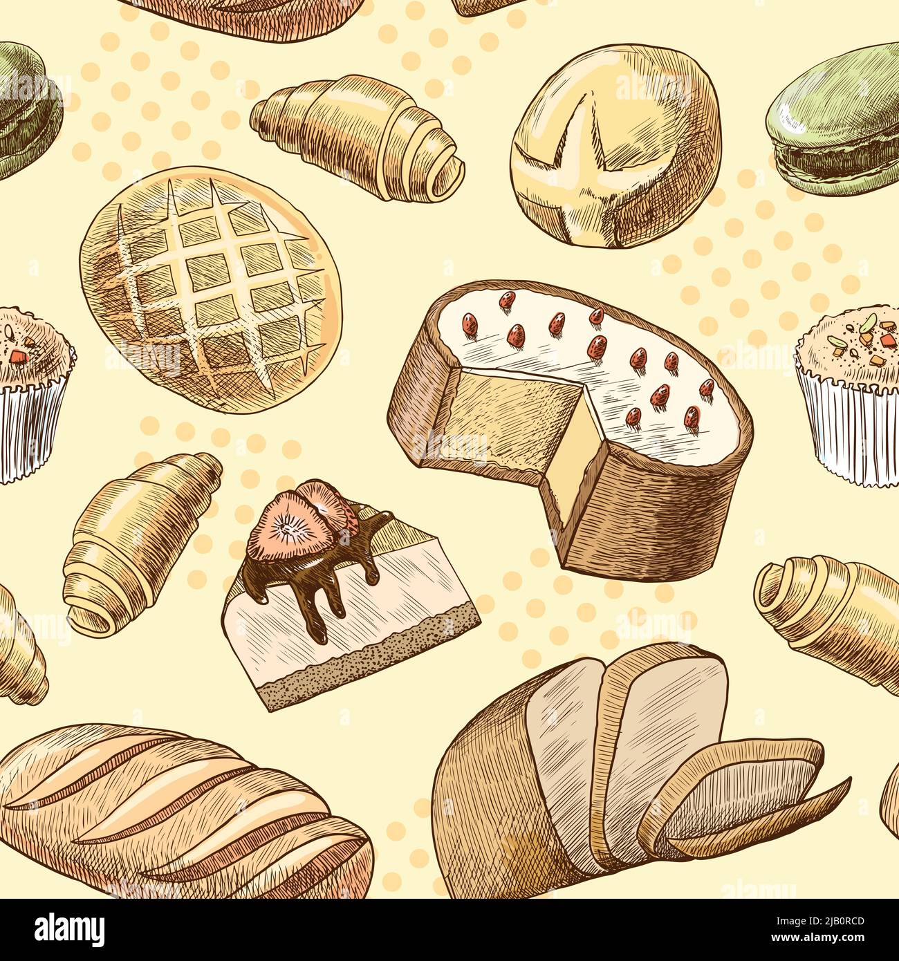 Traditional cheese cake Stock Vector Images - Alamy