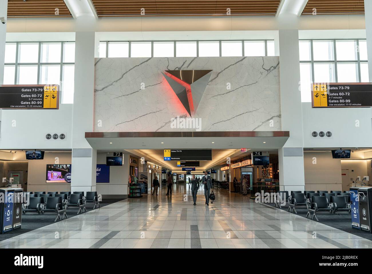 New York, United States. 01st June, 2022. Interior view of LaGuardia ...