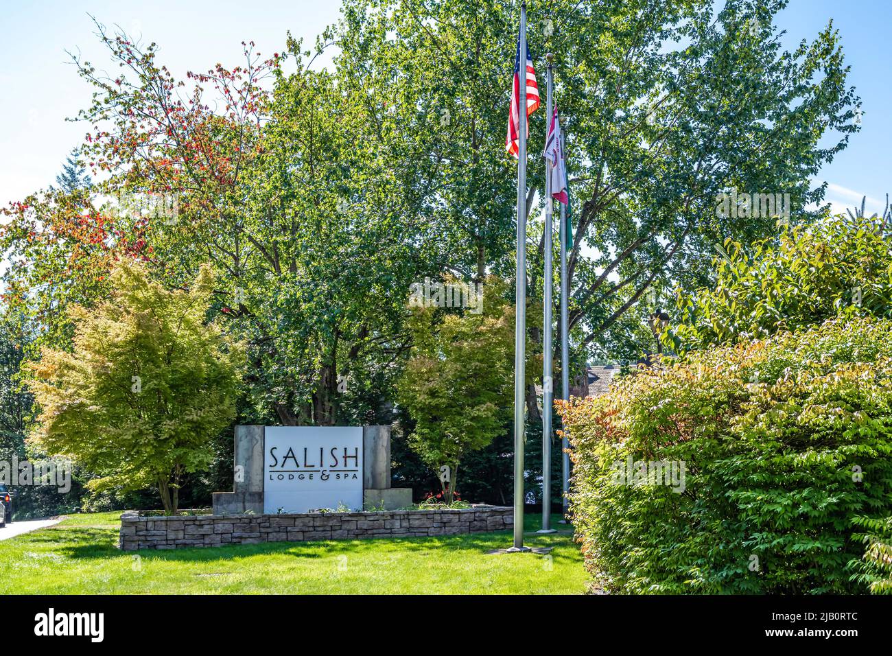 The salish lodge and spa hi-res stock photography and images - Alamy