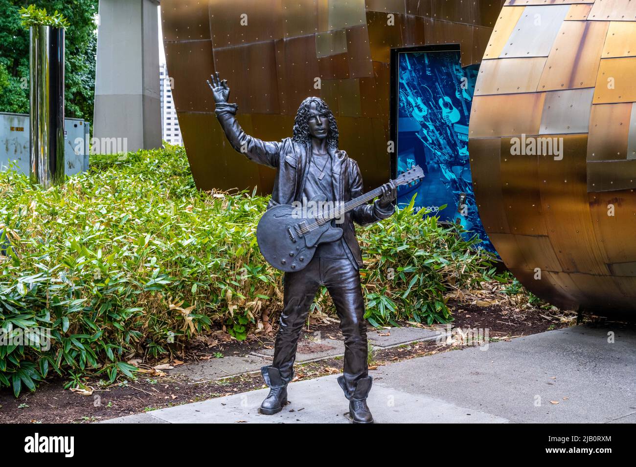 Seattle, WA, USA - August 31, 2021: The MoPop Museum of Pop Culture ...