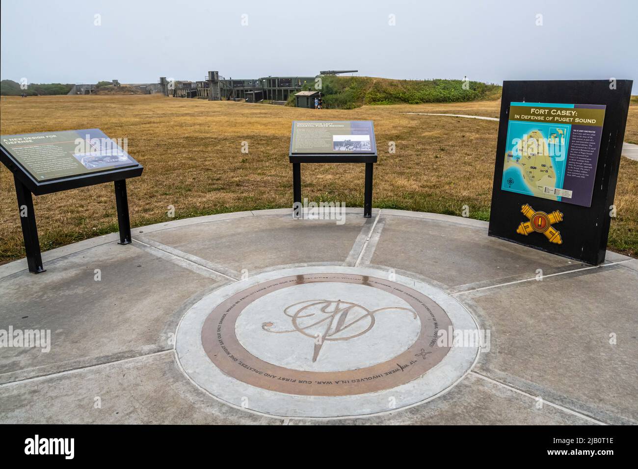Whidbey Island, WA, USA - August 20, 2021: The Fort Casey Historical ...
