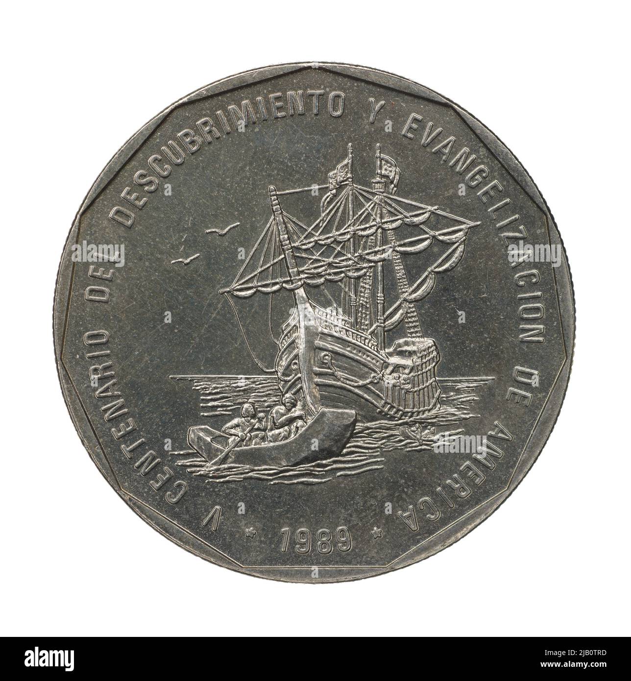 Dominican Republic, Dominican Republic (1937 ), 1 peso; 1989 Ottawa ...