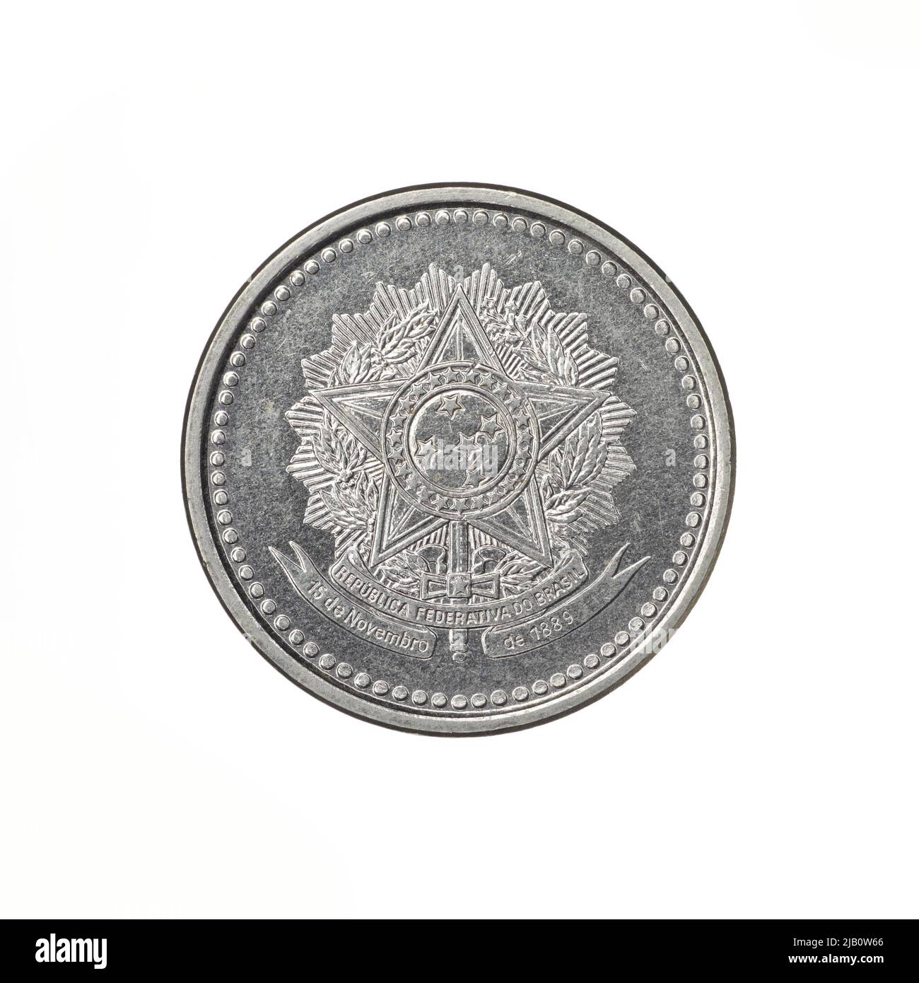 Brazil, 50 cents; 1987 Stock Photo - Alamy