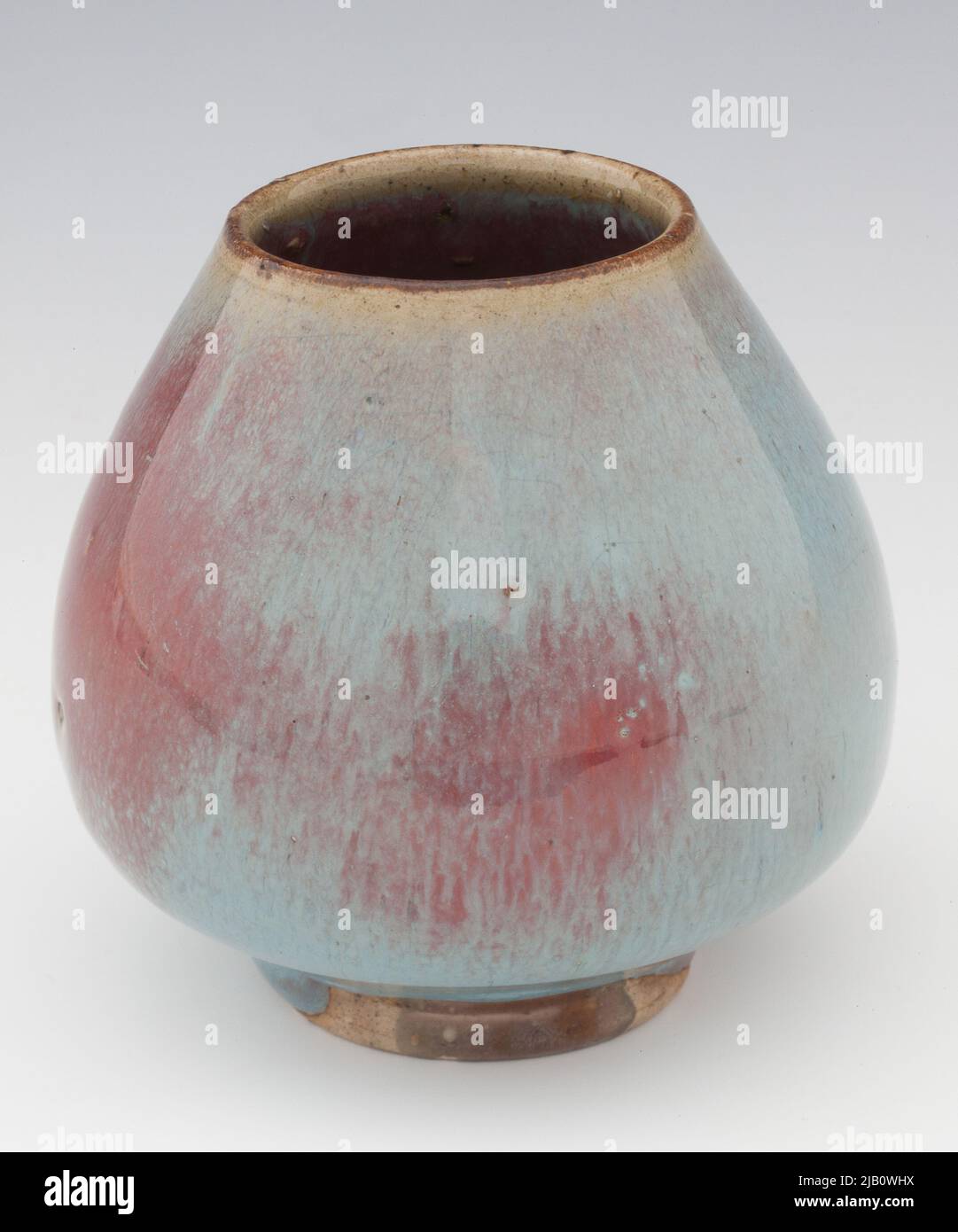 Wazka supported on a foot with a narrowing, smoothly cut stroke unknown ...