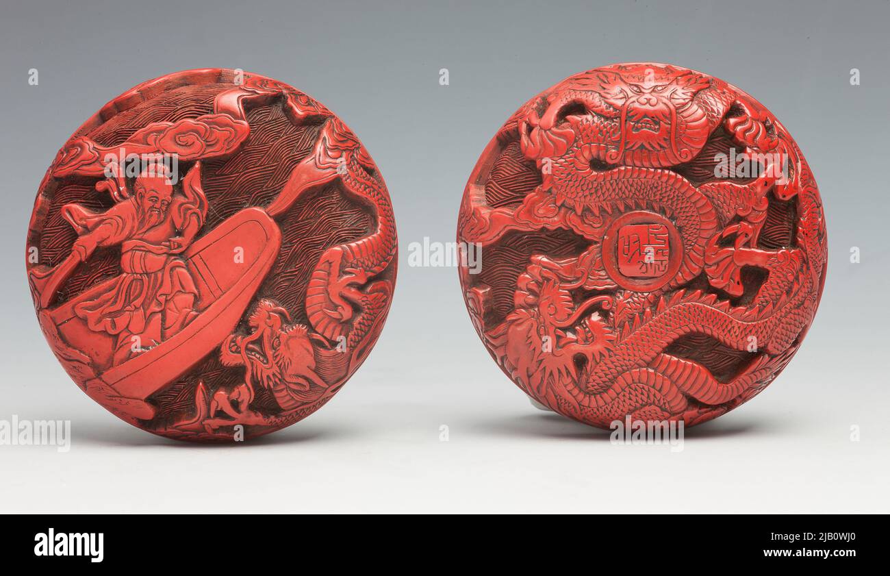 Ink container for the seal unknown Stock Photo - Alamy